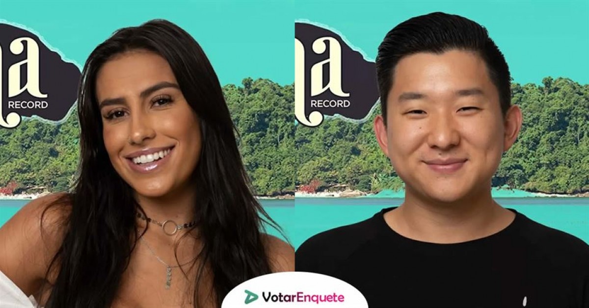 Grande Final Ilha Record: Any Borges ou Pyong Lee? - Votar Enquete - A ...