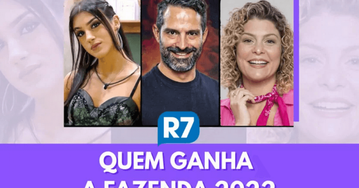R7 A Fazenda + votação enquete final: quem ganha? Porcentagem ...